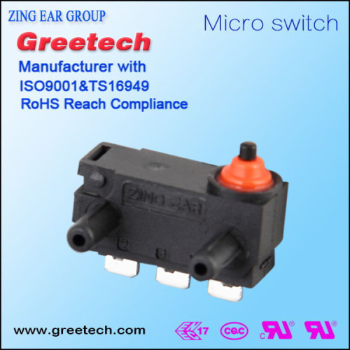 Snap Action Push Button Micro Switch, High Quality Snap Action Push ...