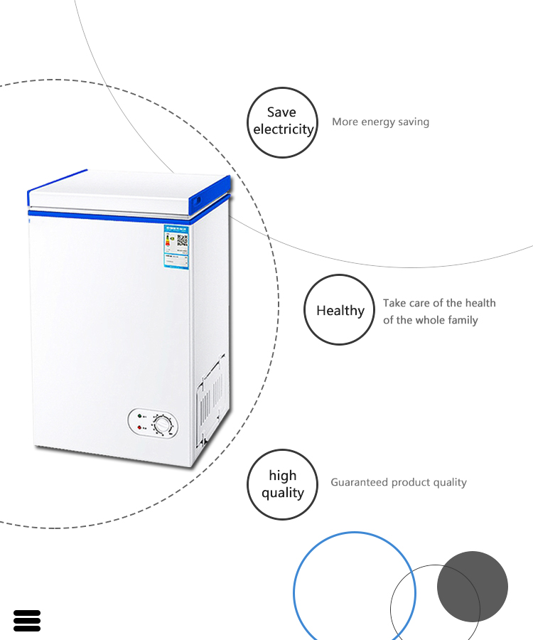 100l Portable Small Chest Freezer: Your Compact Cooling Solution, High ...