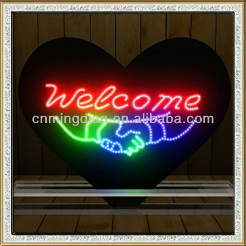 Optical Fiber Led Welcome Signs, High Quality Optical Fiber Led Welcome ...
