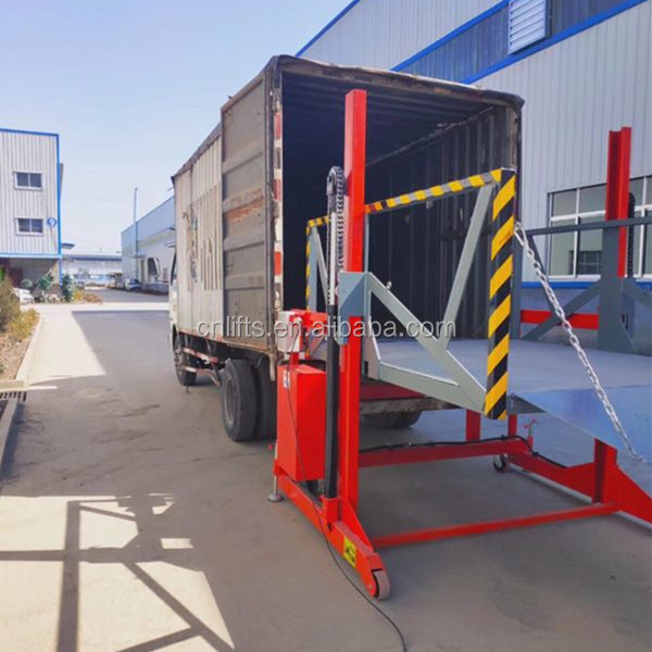 Hydraulic Container Loading Unloading Dock Platform Elevator, High ...