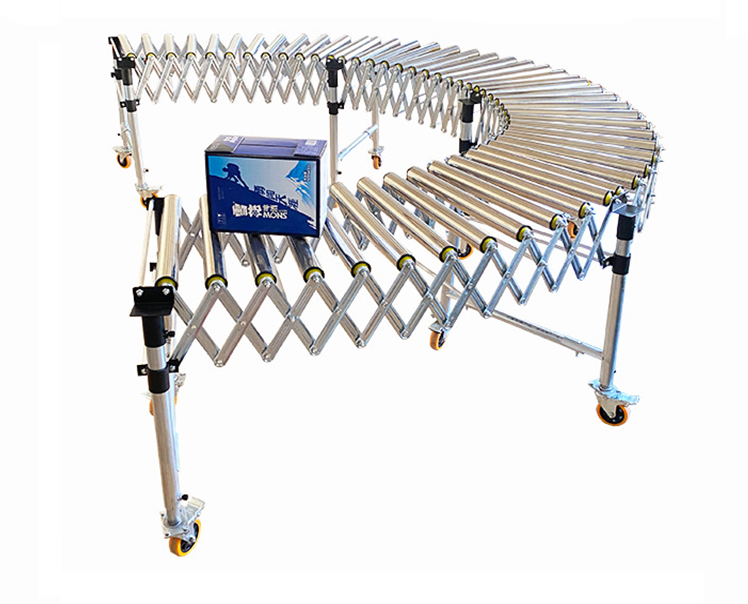 180 Degree Free Rotating Rollers Motorized Assembly Line Conveyor Table ...