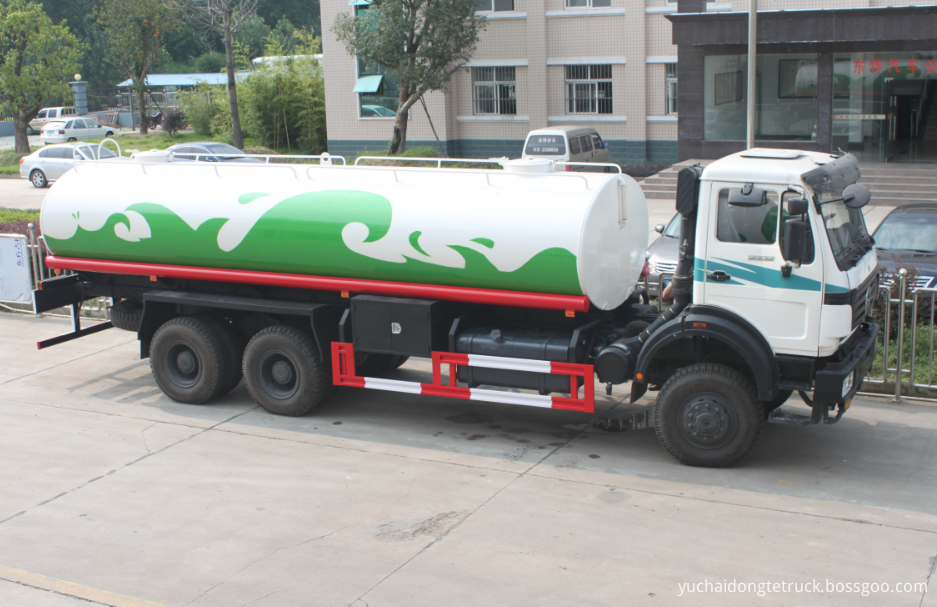 Beiben 6x6 Desert Heavy Duty Water Tank Truck, High Quality Beiben 6x6 ...