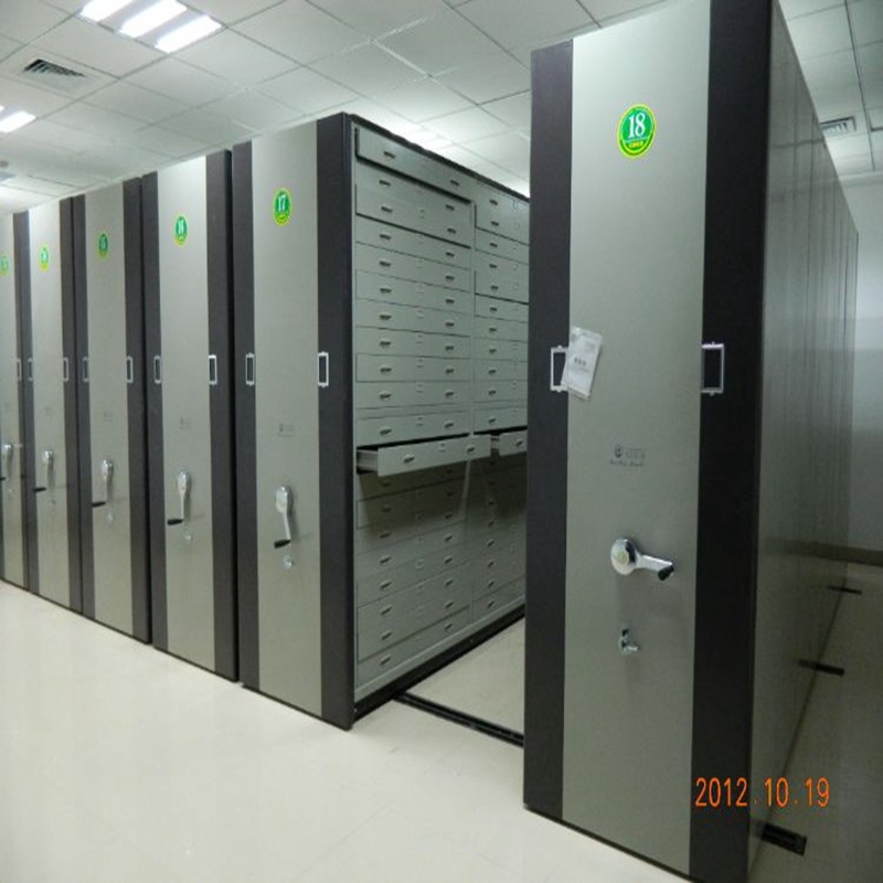 Library Compact Mobile Shelving Drawer Cabinet For Map, High Quality ...