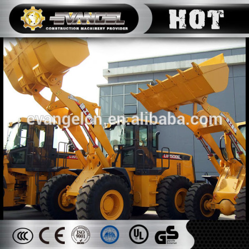 Xcmg 5 Ton Wheel Loader/shovel Track Loader Lw500f Articulated Mini ...