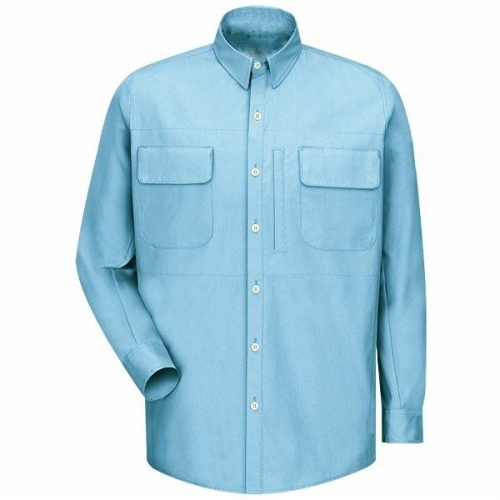 Flame Retardant Button Front Work Shirt, High Quality Flame Retardant ...