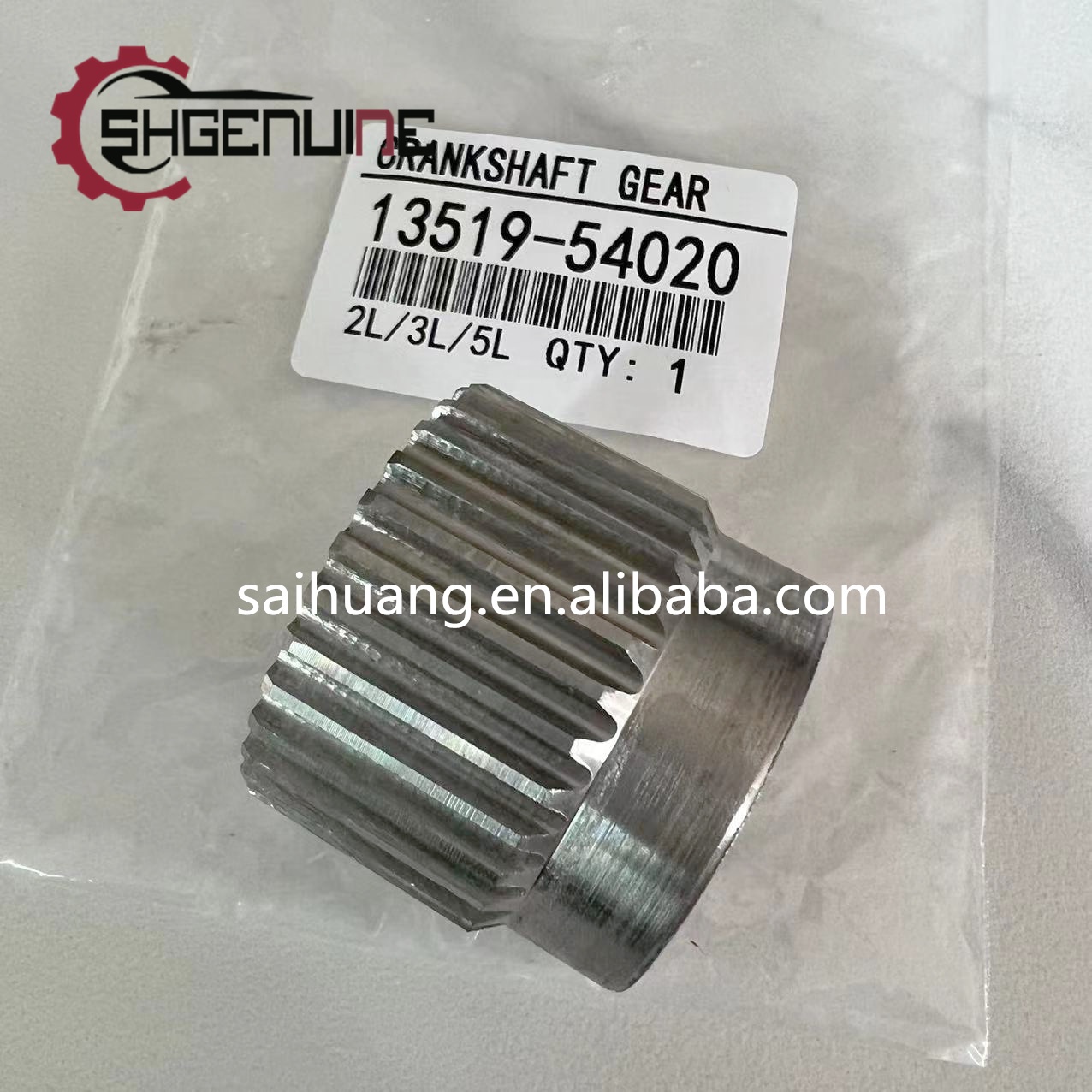 Hiace 3l Crankshaft Oil Pump Gear - 13519-54085, High Quality Hiace 3l ...