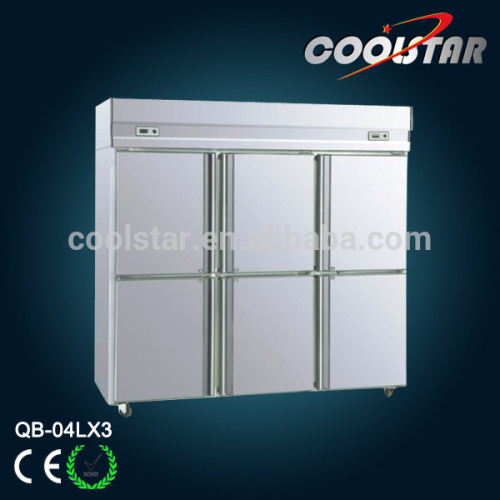Stainless Steel Commercial Kitchen Refrigerator 3 Doors, High Quality ...