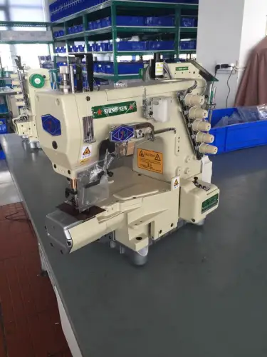 Small Cylinder Interlock Sewing Machine With Automatic Trimmer Auto ...