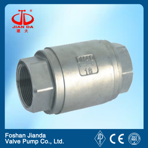 Stainless Steel Threaded Vertical Check Valve, High Quality Stainless ...