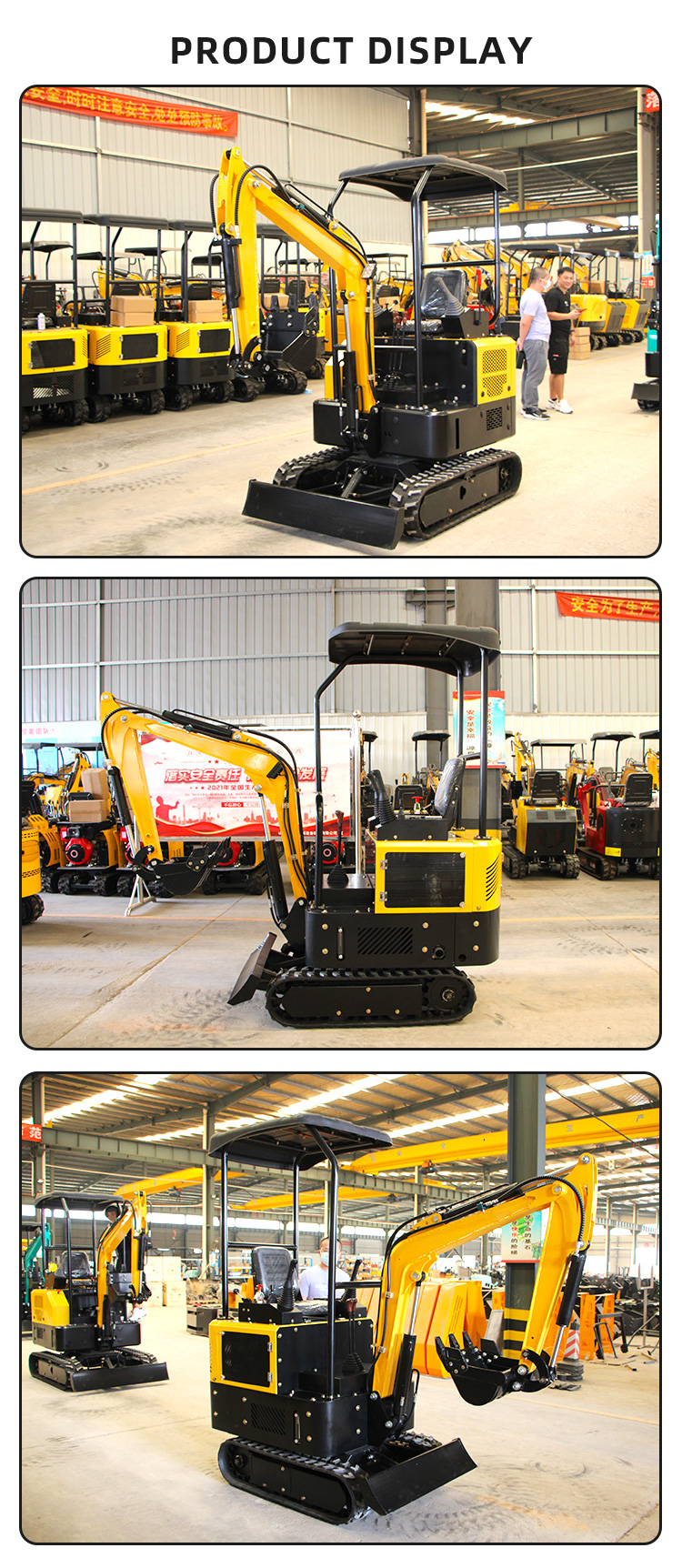 1.5 Ton Mini Hydraulic Excavator Crawler Digger For Sale, High Quality ...