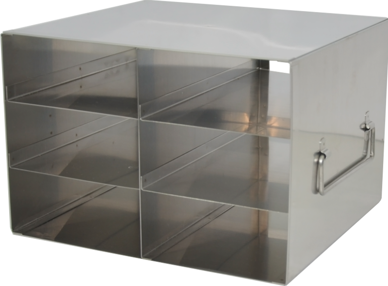 Upright Medical Refrigerator Freezer Rack For 2 Inch Cryoboxes, High ...