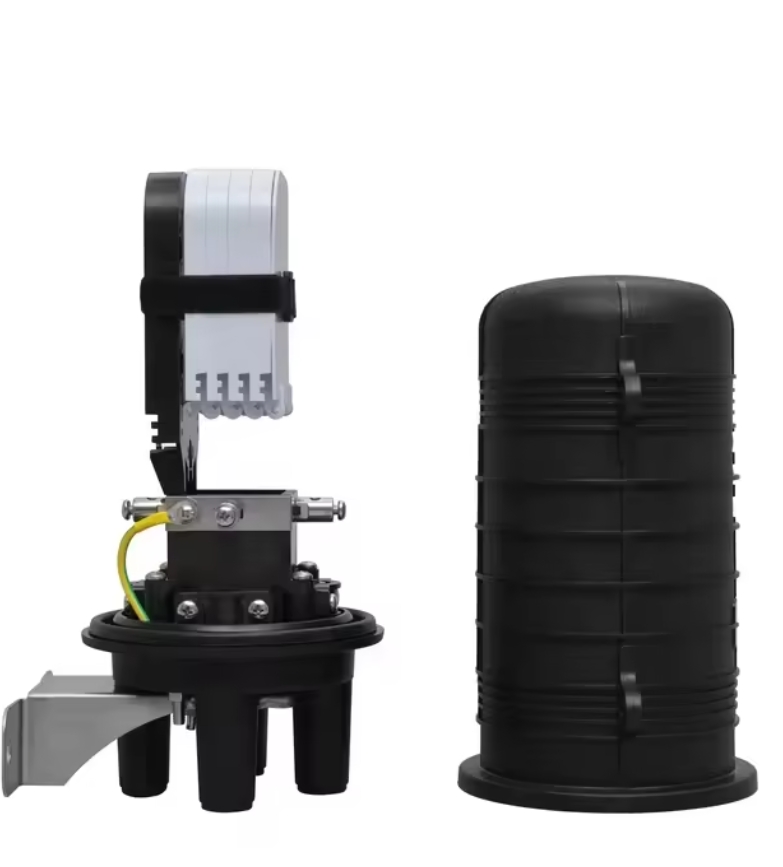 Ftth Aerial Duct Vertical Fiber Optic Box - Waterproof Outdoor Splice ...