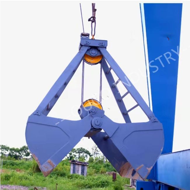 3m³ Meter Mechanical Clamshell Grab Load Coal Material, High Quality ...