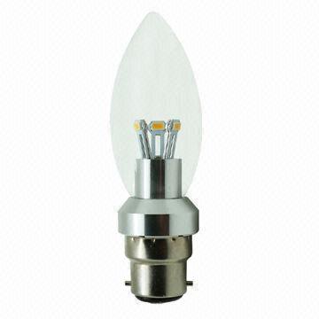 Smd Led Candle Lamp With 3w/4w/5w, B22 Base, 2300k/2500k/2700k/3000k ...