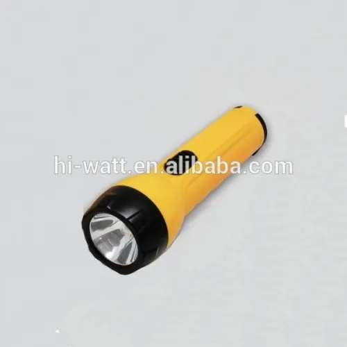 2 Piece D Size Battery Led Flashlight With 6 Pieces Led, High Quality 2 ...