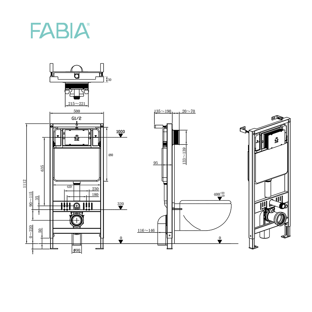 Best Water Saving Bathroom Toilet Concealed Flush Tank Manufacturer ...