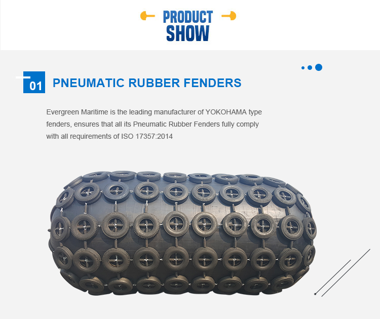 Floating Pneumatic Fenders 2.5 X 5.5 M With Net-type Chain And Tyres ...