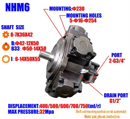 Nhm6 Hydraulic Winch Motor, High Quality Nhm6 Hydraulic Winch Motor on ...