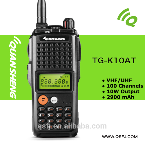 Ham Radio With Large Screen Keypad Operation Quansheng Tg-k10at, High ...