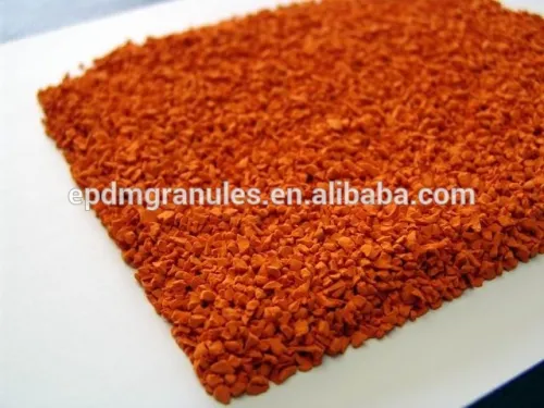 Orange Epdm Granules For Playgrounds, High Quality Orange Epdm Granules ...