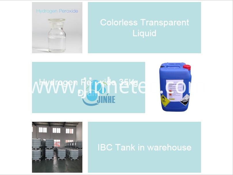 Colorless Transparent Hydrogen Peroxide H2O2 Liquid China Manufacturer
