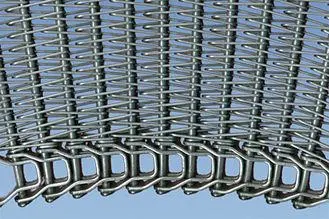Cooling Conveyor Belting,wire Mesh Curve Belts, Metal Radiu, High ...