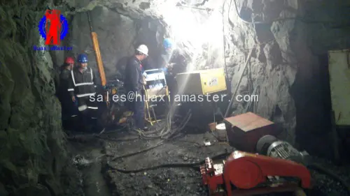 Hydraulic Rotary Core Sample Machine Exploration Drilling Rig For Metal ...