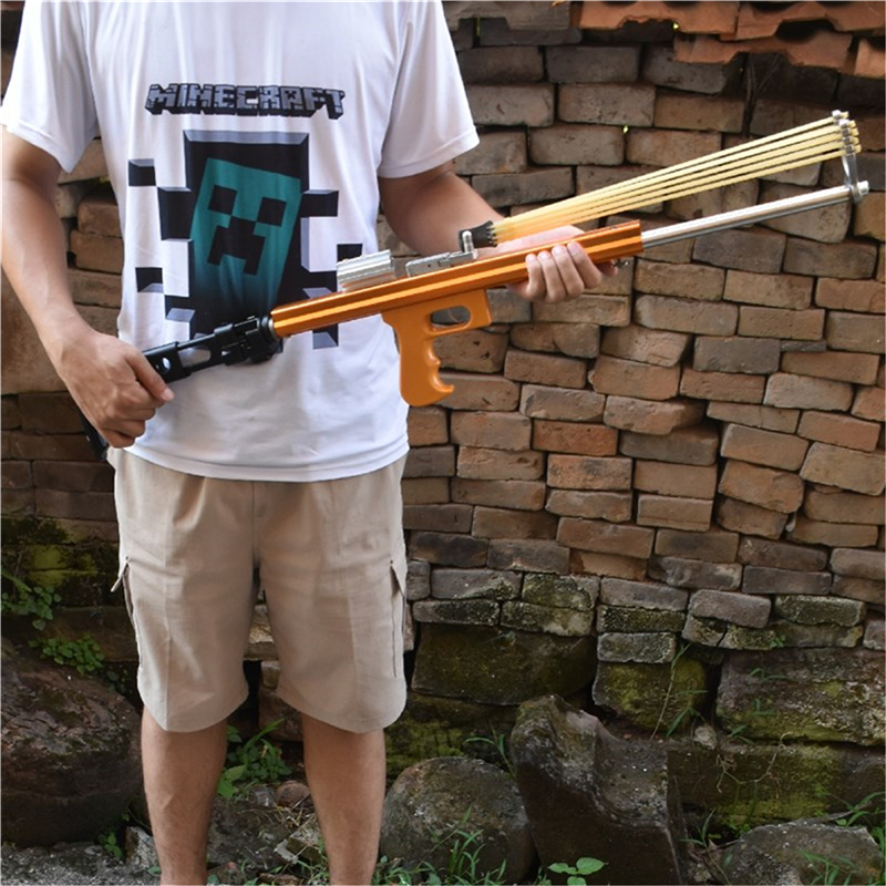 Classic Folding Slingshot Rifle Mechanical Slingshot Outdoor Shooting ...