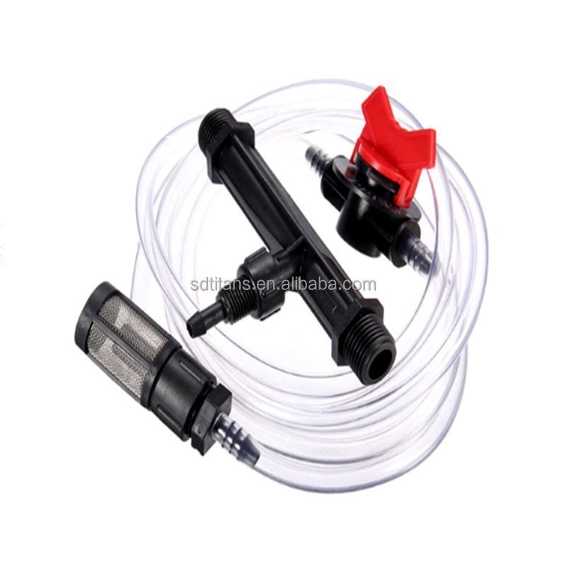 High-flow 1 Inch Agricultural Venturi Fertilizer Injectors For Drip ...