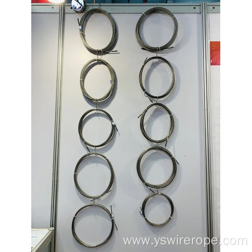 316 Stainless Steel Wire Rope 1570n/mm2 7X19 12mm China Manufacturers ...