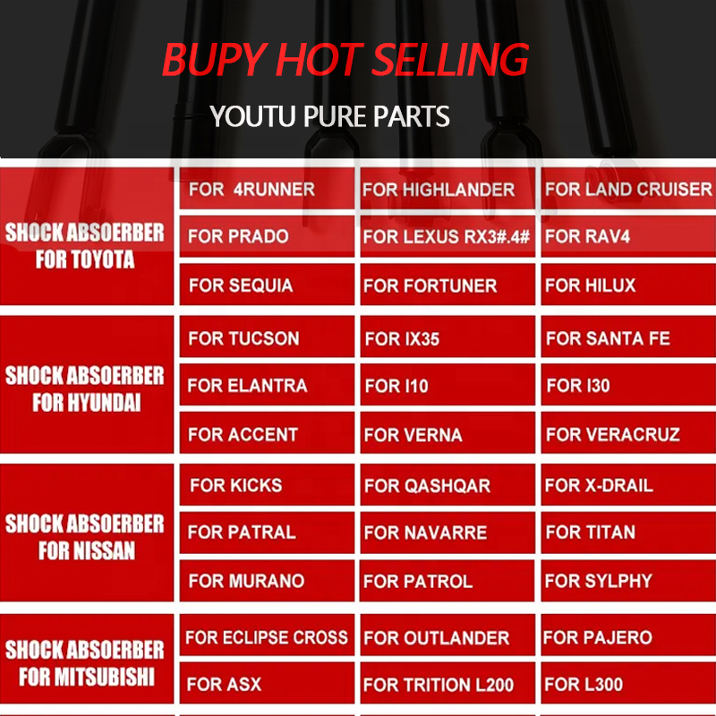 Auto Parts: Genuine Toyota Land Cruiser Rzj120 Front And Rear Air Shock ...