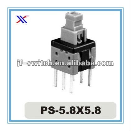 6 Pin Electrical Push Button Switch Ps-5.8x5.8, High Quality 6 Pin ...