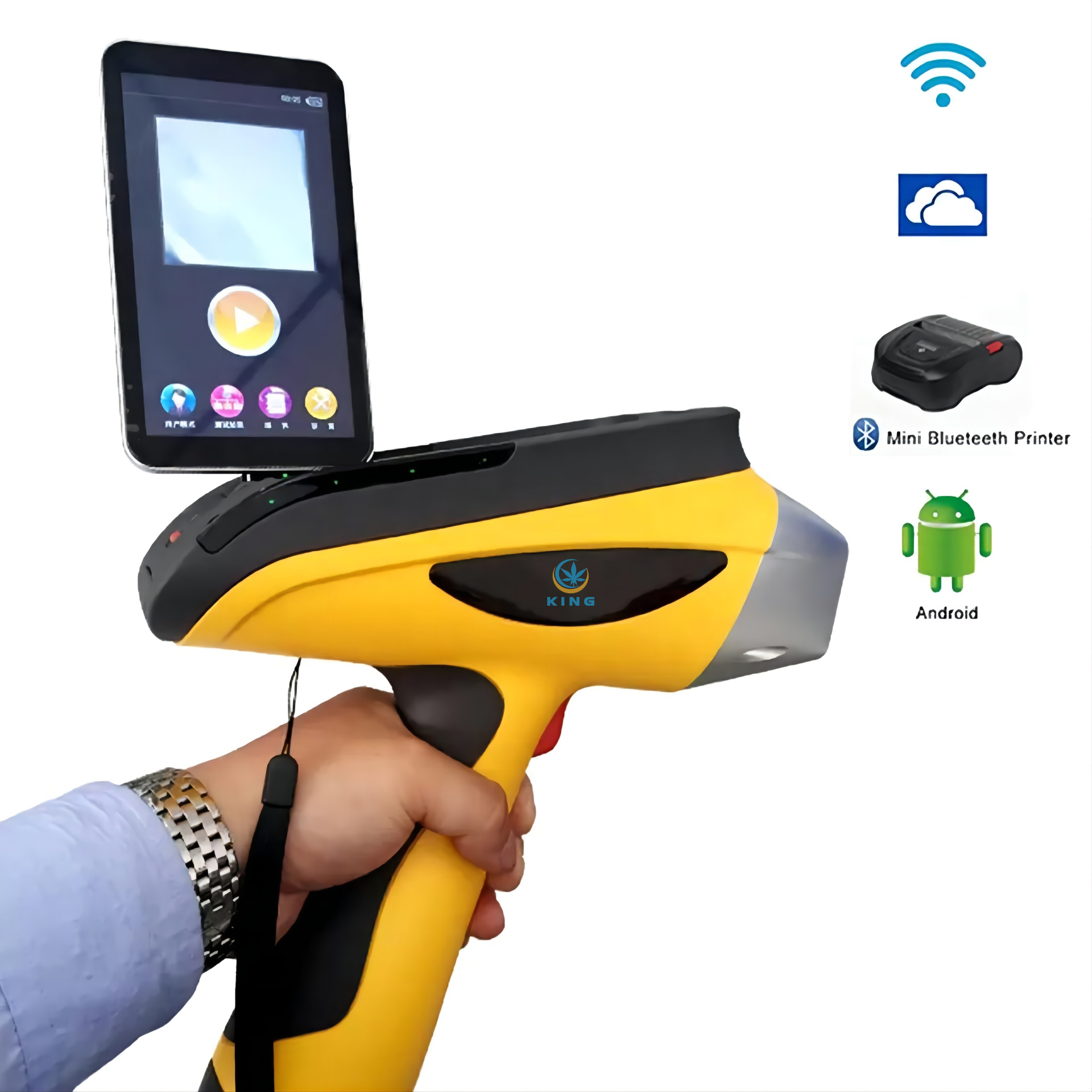 Handheld Portable Xrf Analyzer For Gold Metal Mineral Soil Testing ...
