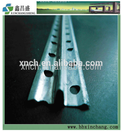 Section The Gypsum Metal Profile For Drywall Partition Perforated T ...