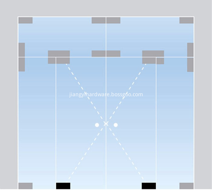 Double Acting Self Door Fitting, High Quality Double Acting Self Door ...