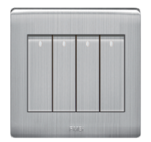 Electrical Four Gang Two Way Switch, High Quality Electrical Four Gang ...