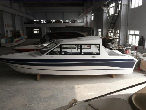 7.60m Fiberglass Boat With Cabin, High Quality 7.60m Fiberglass Boat ...