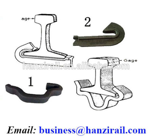 Weldable And Adjustable Crane Rail Clip, High Quality Weldable And ...