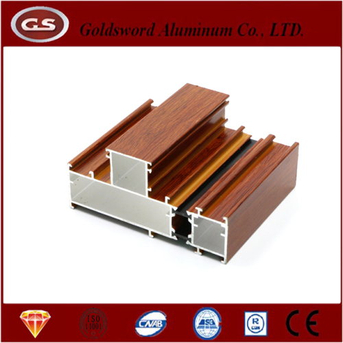 Wooden Aluminium Profile Sliding Door, High Quality Wooden Aluminium ...