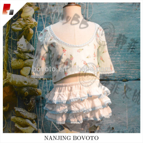 การออกแบบชุดว่ายน้ำเด็กทารกแรกเกิดของ Jannybb ลายดอกไม้ คุณภาพสูง การ ...