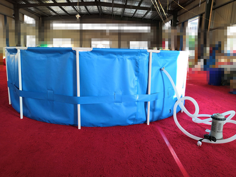 Customized Pvc Round And Rectangular Metal Frame Swimming Pools ...