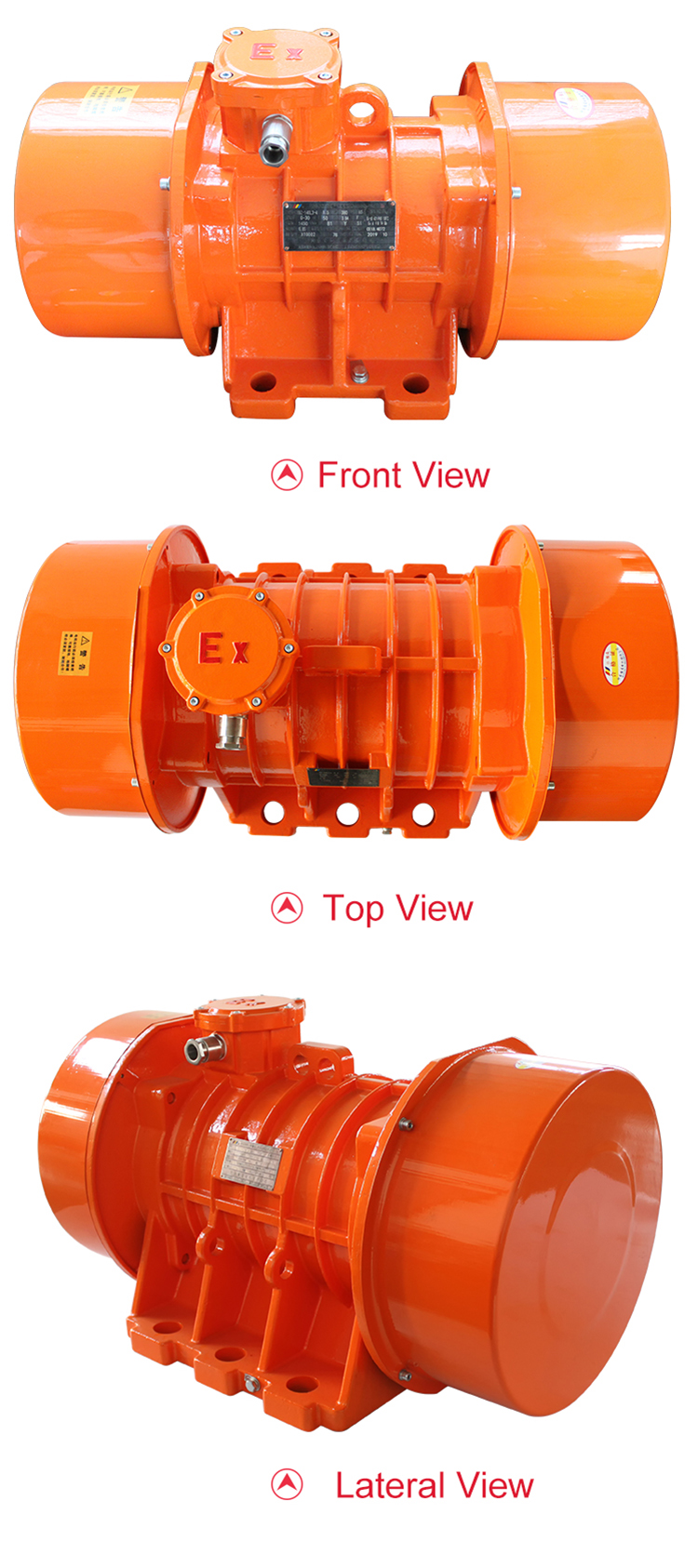 Explosion-proof Three-phase 380v Vibration Motor Ybz 1kn 3kn 5kn 10kn ...