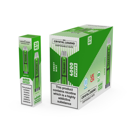 Crystal Legend 4000 퍼프 일회용 Vape, Bossgoo.com의 고품질 Crystal Legend 4000 ...