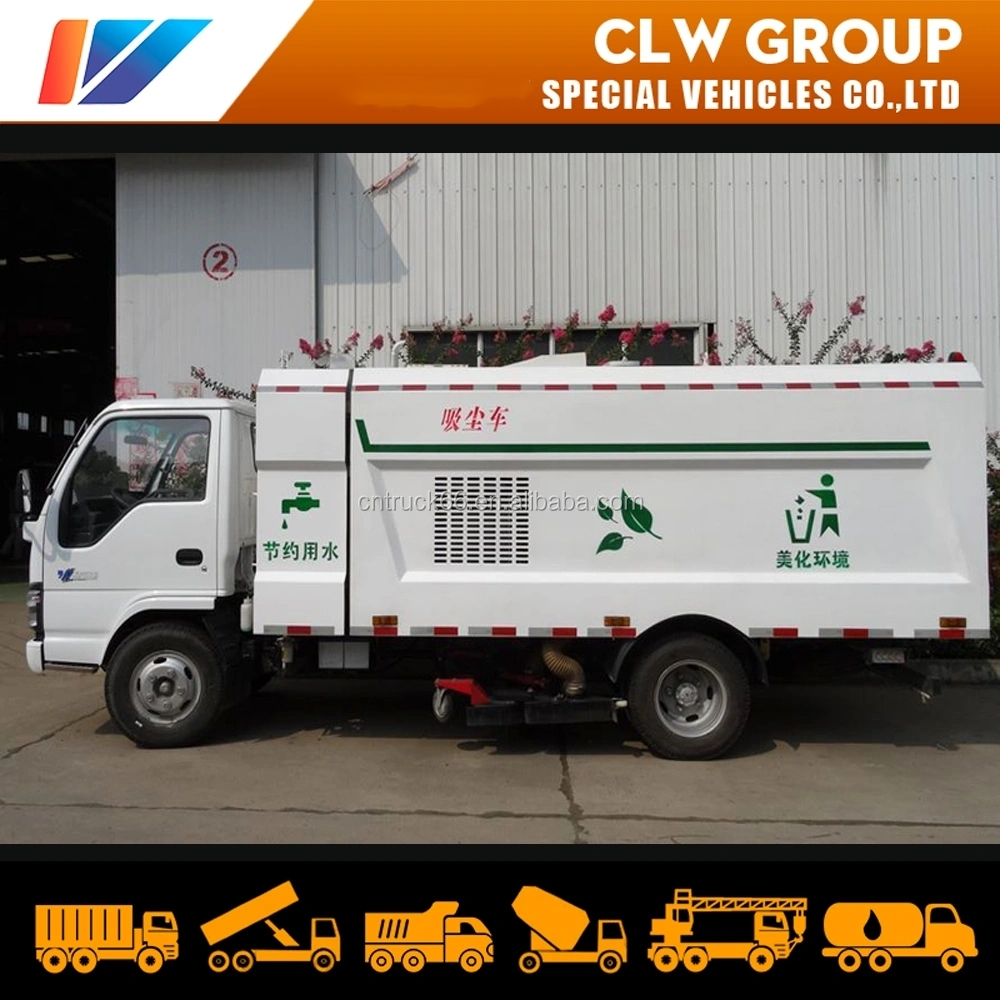 Japan I-suzu 3tons Garbage Multifunctional Vacuum Collector Sweeper 5m3 ...