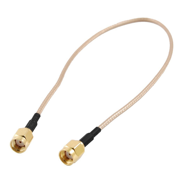 12" Rp-sma Female To Rp Sma Female Plug Rf Pigtail Cable Rg316 #8, High ...