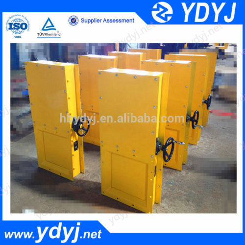 China Square Parallel Slide Gate Valve For Silo, High Quality China ...