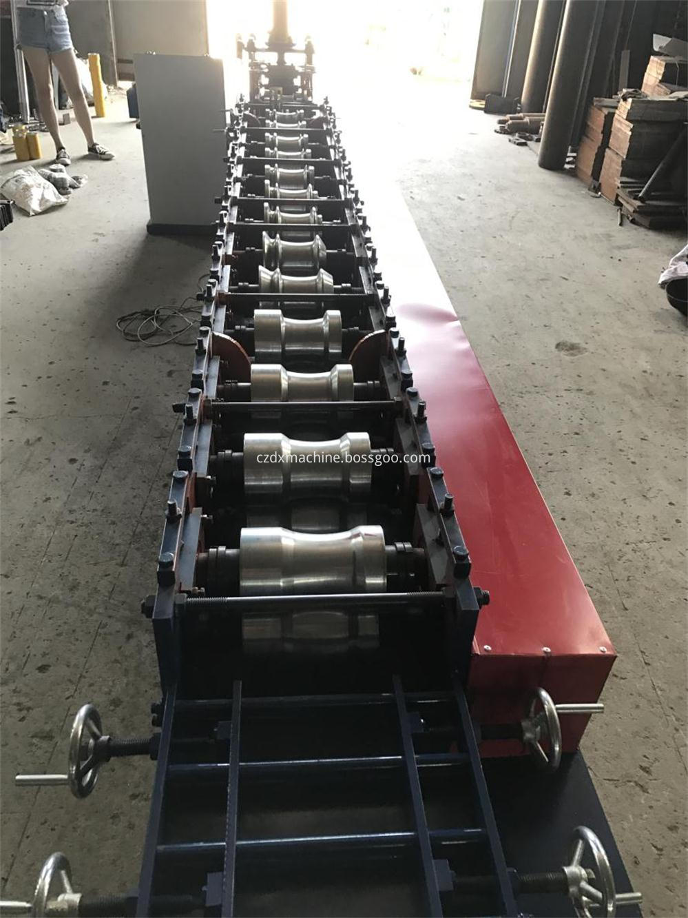 Shutter Door Frame Steel Slat Roll Forming Machine, High Quality ...