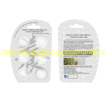 Angelica Dahurica Milk Whitening Compressed Facial Mask, High Quality ...