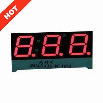 7 Segment Display With 0.39 Inch Height And 3 Digits, High Quality 7 ...