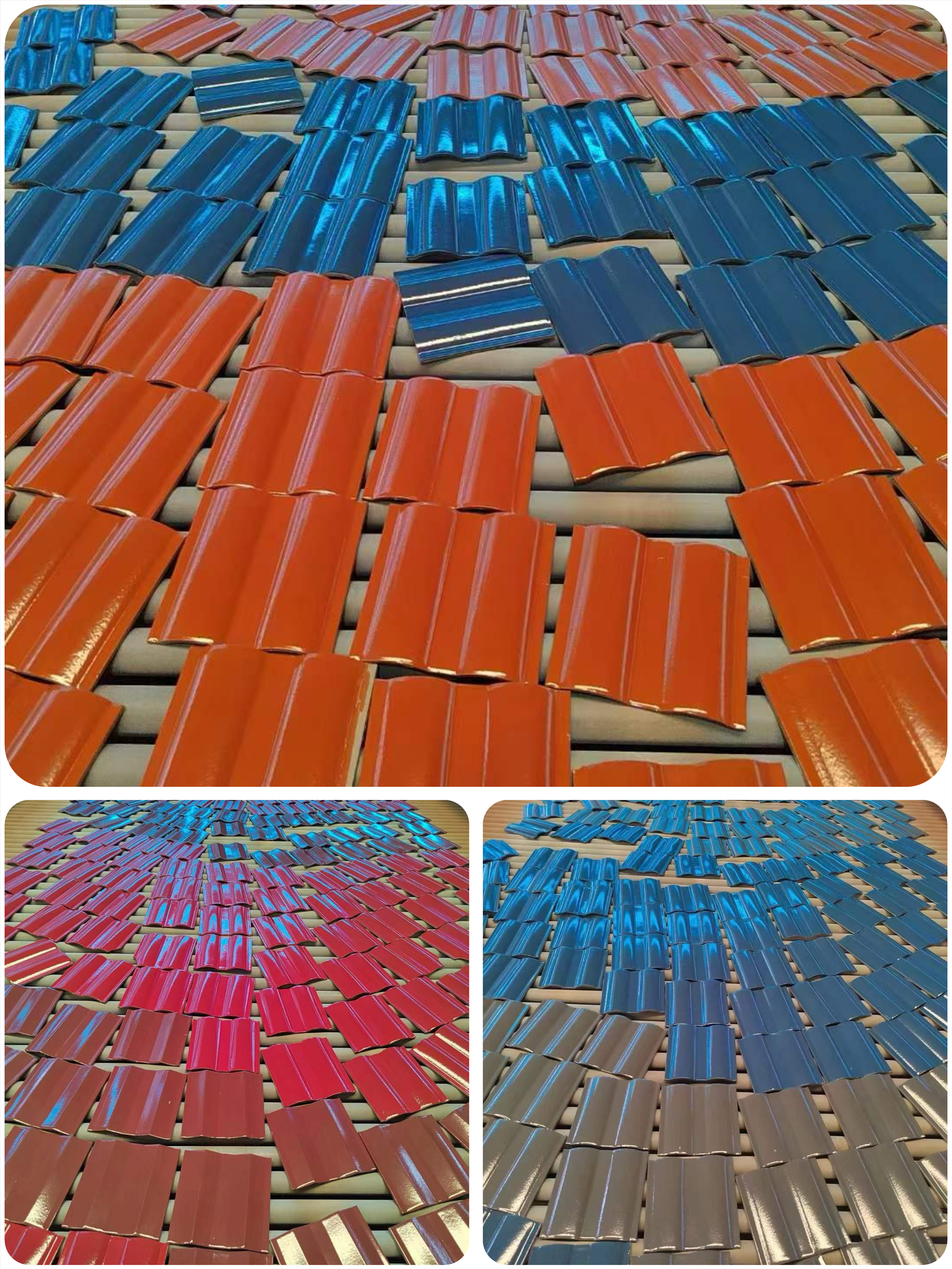 200x200 Mm Curved Roof Tiles - Construction Materials & Building Sheets ...
